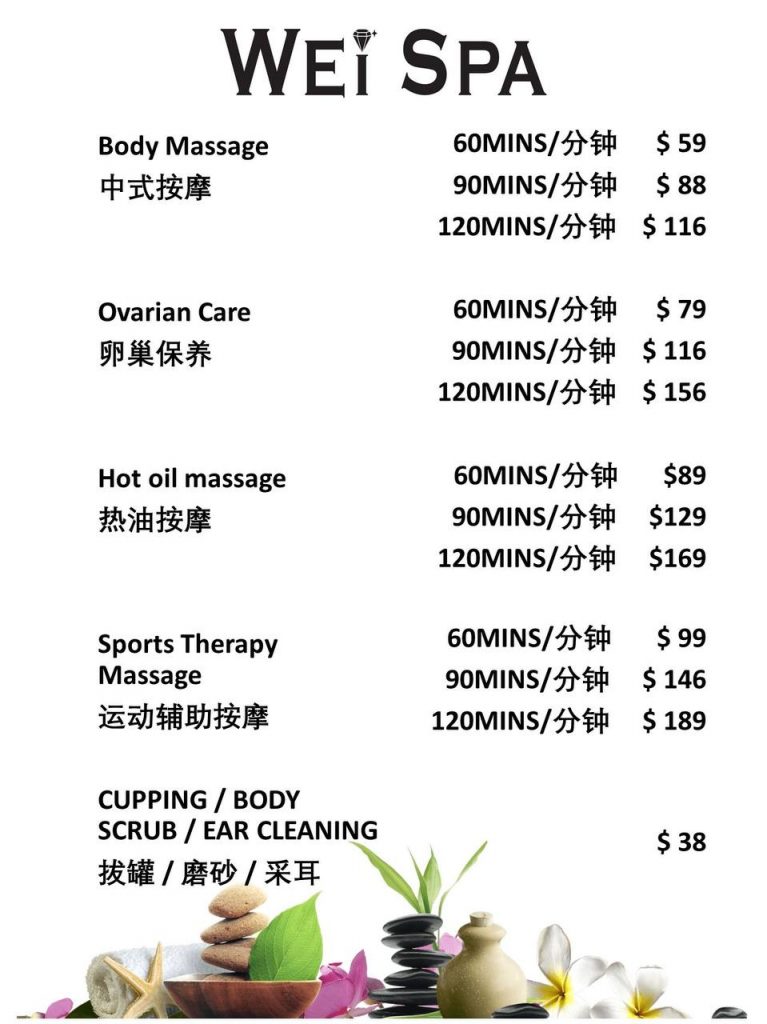 Wei Spa Jurong East St 24 - Best Reviews in Sg